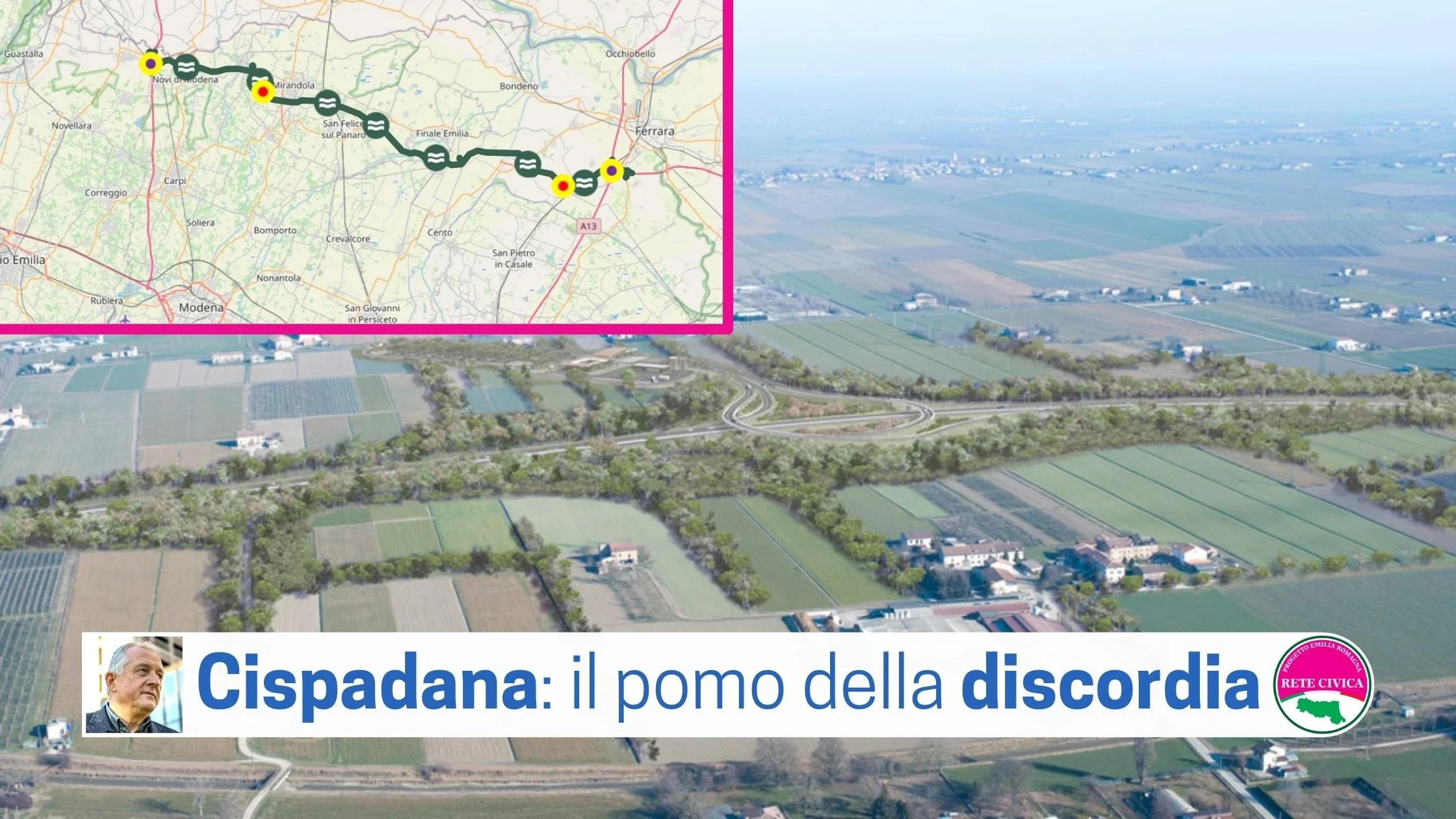 Ruta Cispadana Ferrara Fotografía